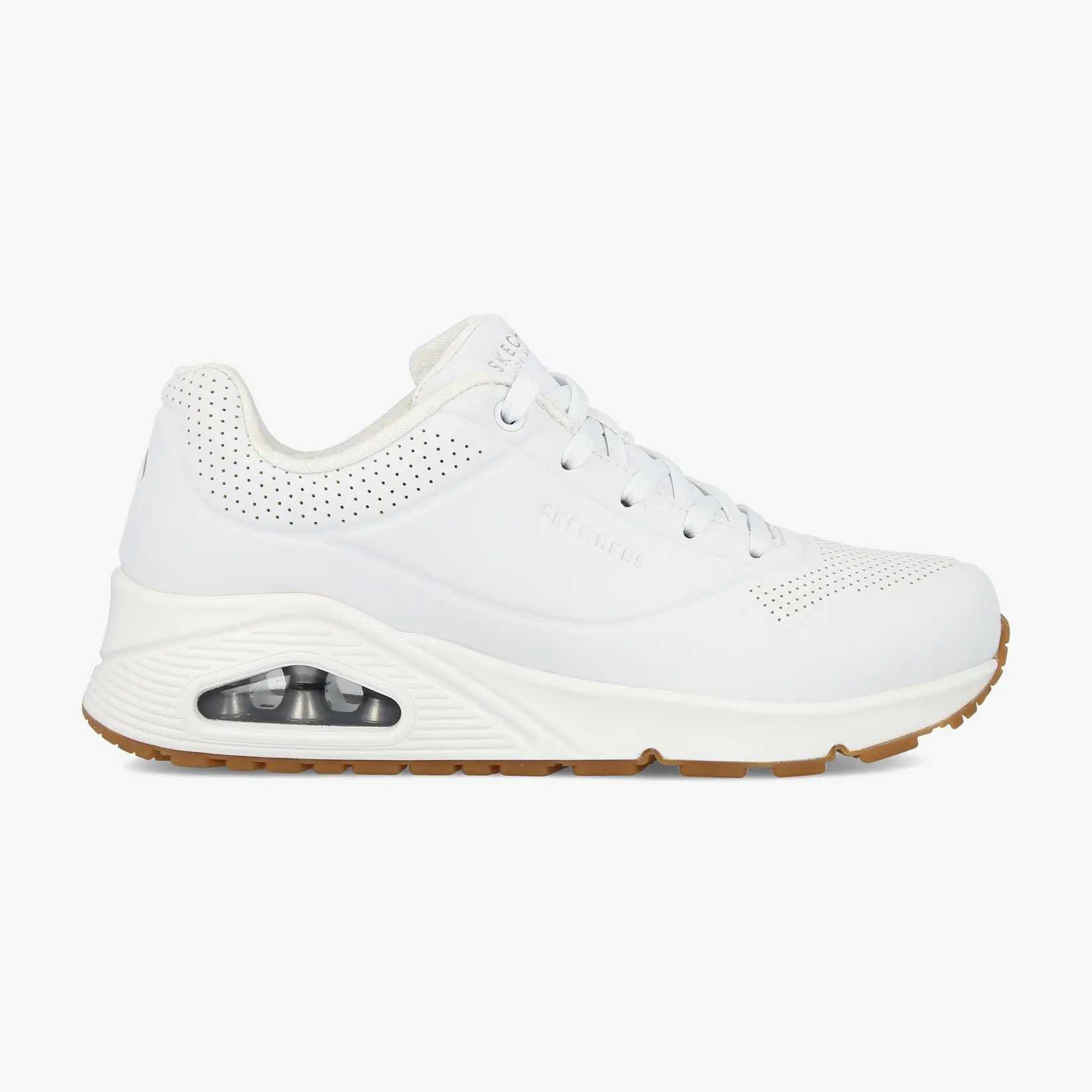 SKECHERS Ženske patike Uno - Stand On Air 73690WHT bele