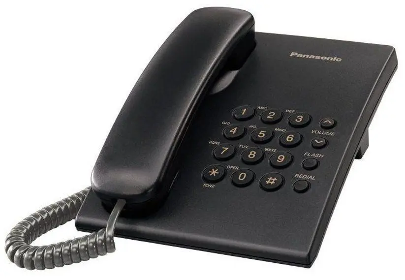 PANASONIC Fiksni telefon KX-TS500FXB