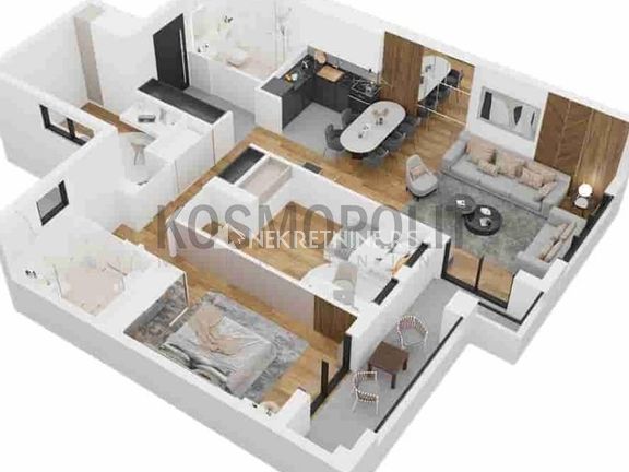 Voždovac, Vojvode Stepe, Vojvode Stepe, 3.0, 92m2, 255000 EUR