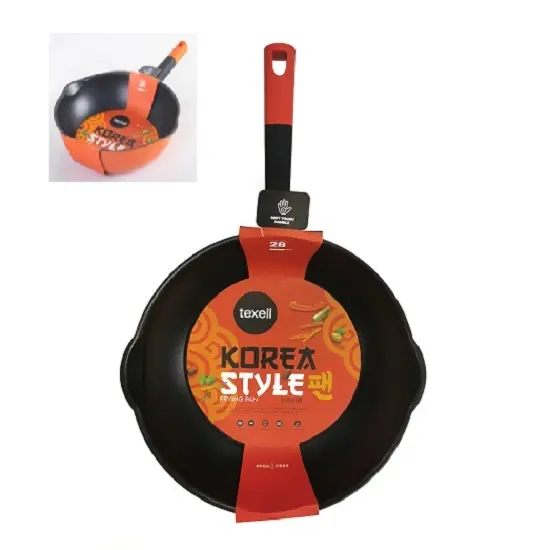 TEXELL Tiganj wok Korea Style TPKS-W24 24cm