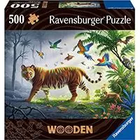 Drvene puzzle slagalica 500 delova za decu i odrasle Tigar Ravensburger 17514