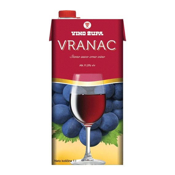 VRANAC BRIK 1/1 (12/1#) VINO ZUPA