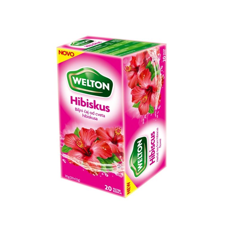 HIBISKUS CAJ 30g (12/1#) Welton