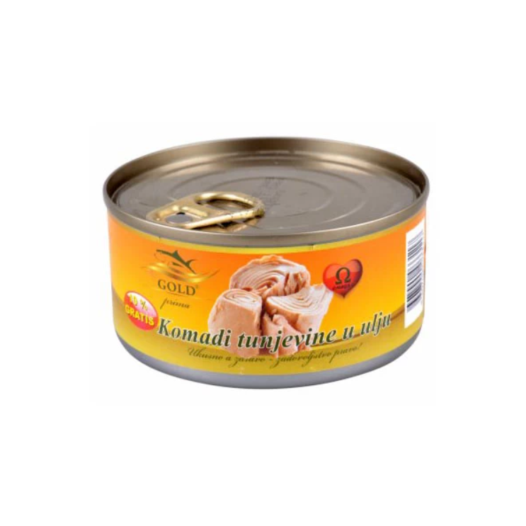 TUNJEVINA KOMADI 170gr Prima Gold (48/1#)