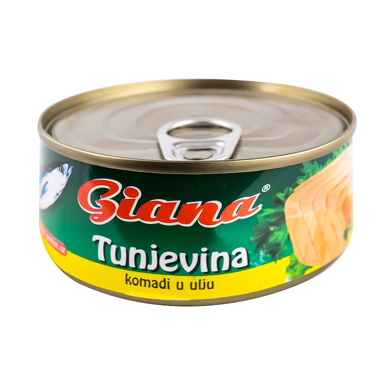 TUNJEVINA U ULJU 170G KOMADICI GIANA (48/1#)