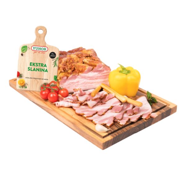 YUHOR EXTRA SLANINA SLICE cca 1 kg