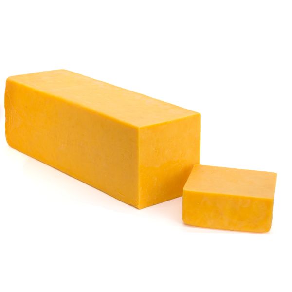 CHEDDAR BLOCK cca 2.2kg (cca 9kg#) 48%mm