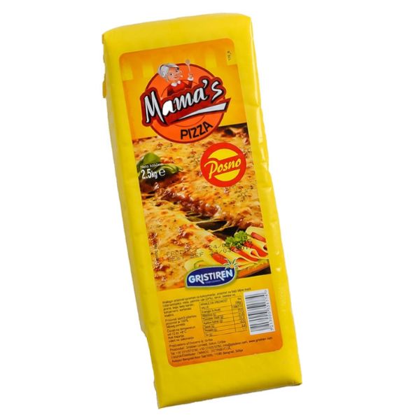 MAMAS PIZZA ANALOGNI BILJNI PROIZVOD 2,5KG (12.5kg/1#)