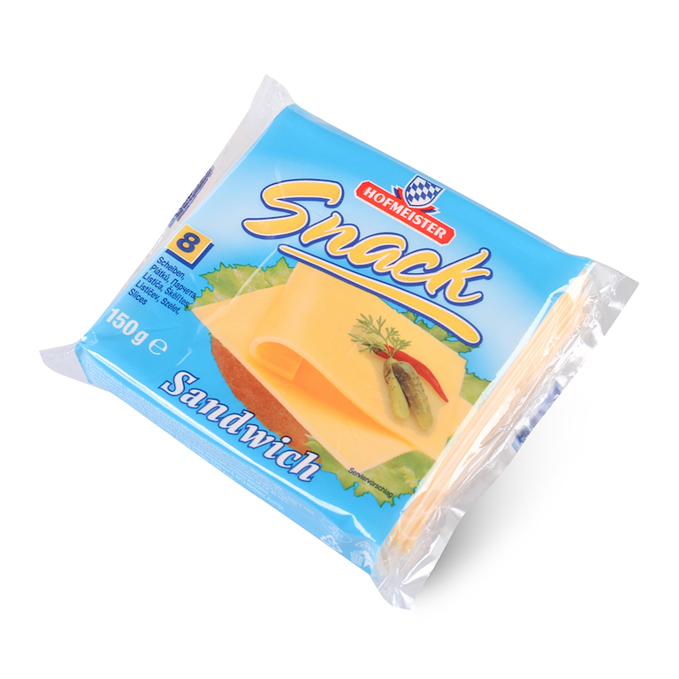 SNACK SANDWICH sir PLAVI u listicima sa biljnom mascu 150gr 8kom (32/1#)