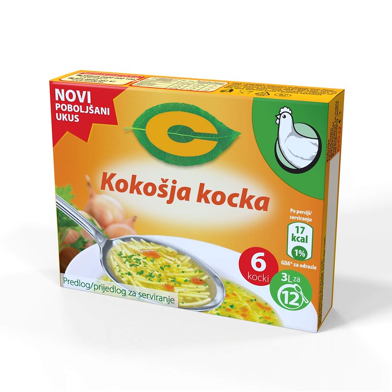 C KOKOSJA SUPA U KOCKI 66g (20/1#)