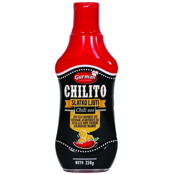 CHILITO slatko ljuti sos 250g (12/1#)