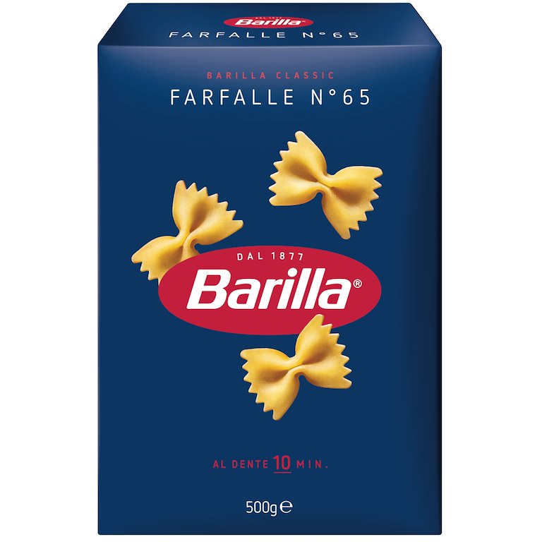 FARFALLE BARILLA 500gr (12/1#)