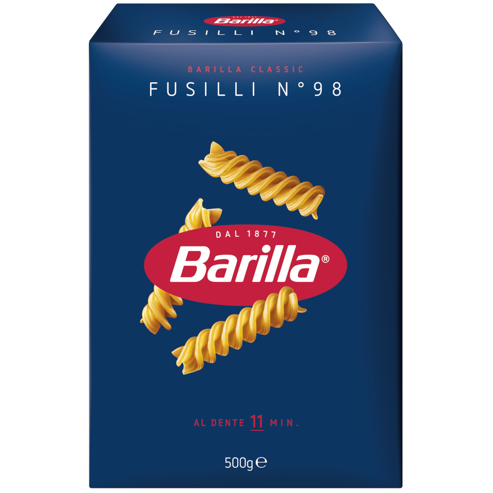 FUSILLI BARILLA 500gr (12/#)