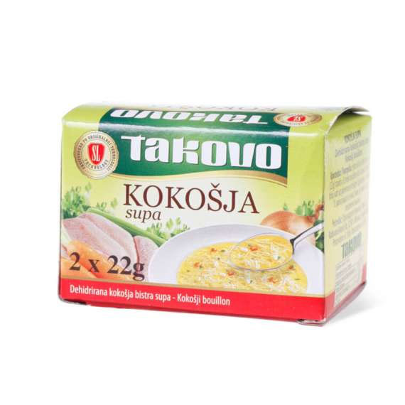 KOKOSJA KOCKA ZA SUPU TAKOVO 44gr (48/1#)