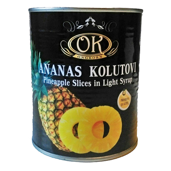 KOLUT ANANAS KONZERVA 565g (12/#)