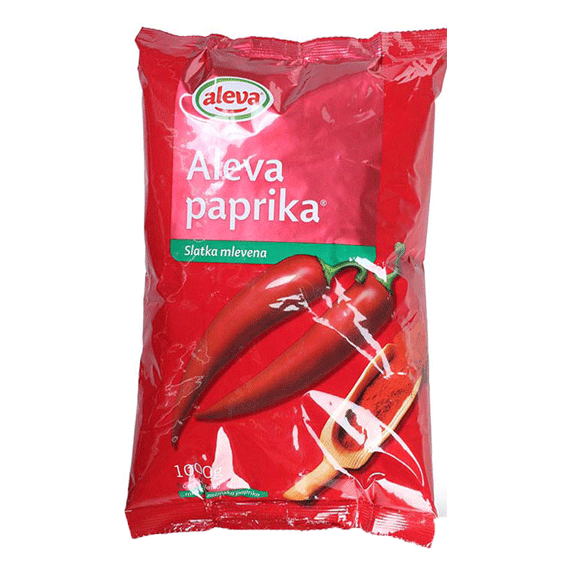 PAPRIKA SLATKA MLEVENA ALEVA 1KG (10/1#)