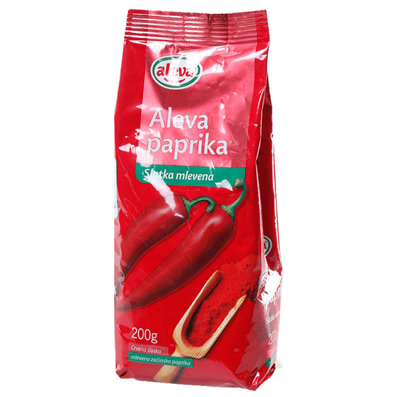 PAPRIKA SLATKA MLEVENA ALEVA 200GR (28/1#)