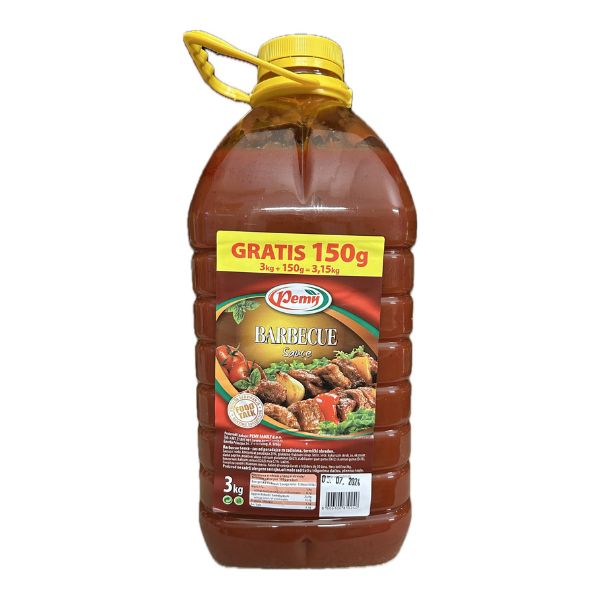 PEMY BARBECUE SOS 3 kg + 150g gratis (4/1#)