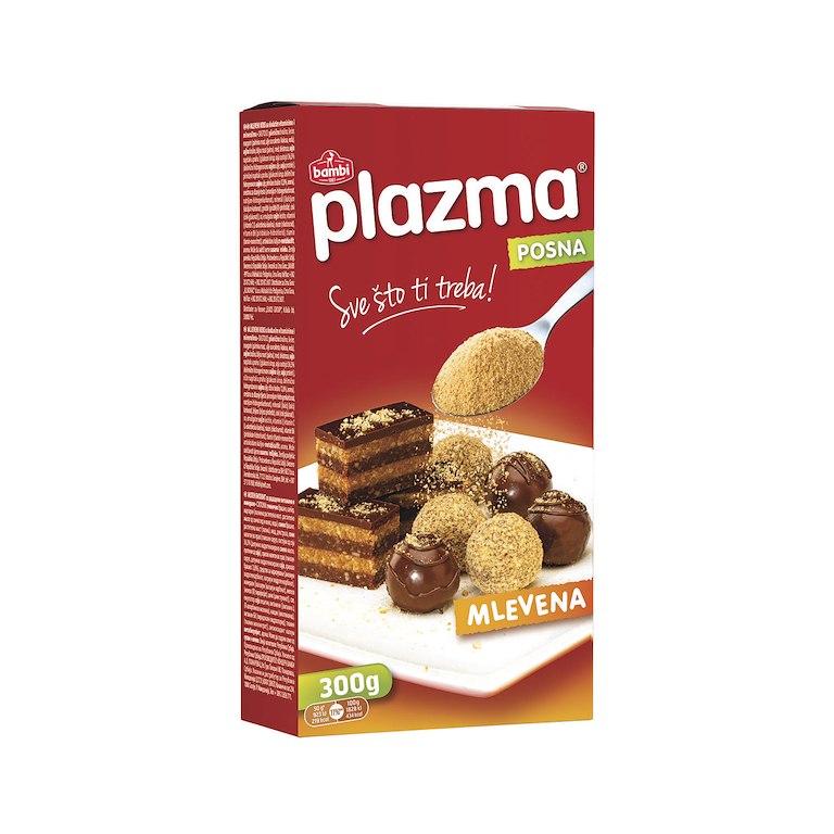 PLAZMA MLEVENA POSNA 300GR BAMBI (16/#)