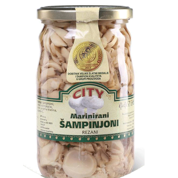 SAMPINJONI MARINIRANI-REZANI 720ml (12/1#)