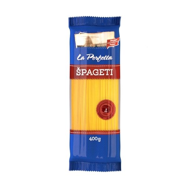 Testenina SPAGETI 400gr La Perfetta (40/1#)