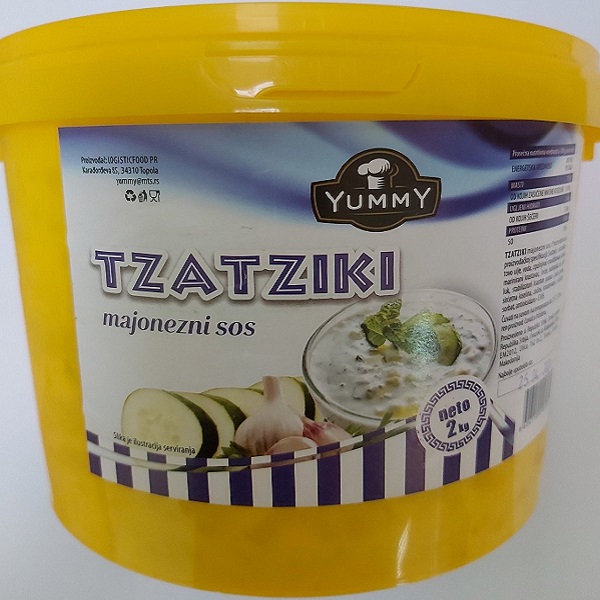 YUMMY TZATZIKI SOS 2kg