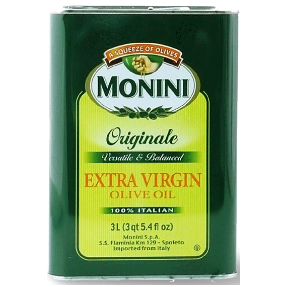 HLADNO CEDJENO MASLINOVO ULJE 3L MONINI (4/1#)