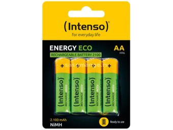 (Intenso) Baterija punjiva AA / HR6, 2100 mAh, blister 4 komada - AA / HR6/2100