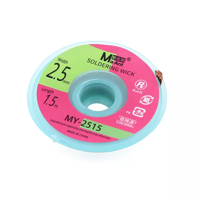 Traka zica za razlemljivanje i uklanjanje kalaja MaAnt MY-2515 2,5mm-1,5m 20656