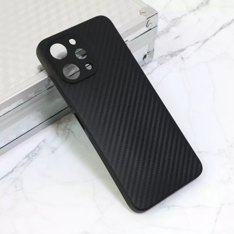 Maska Carbon fiber za Xiaomi Redmi Note 12 4G EU crna