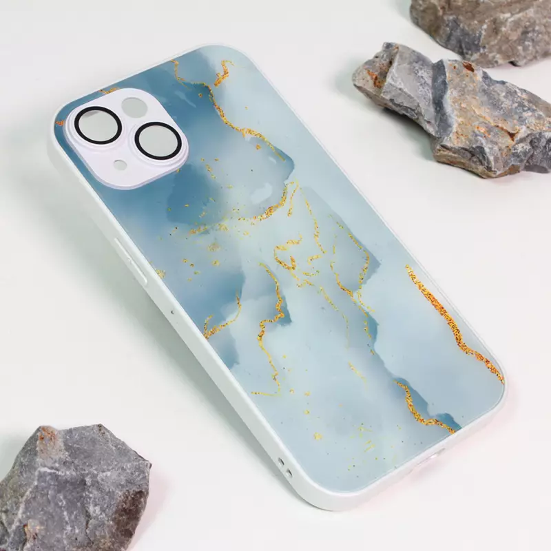 Maska Marble Glaze za iPhone 15 6.1 type 8