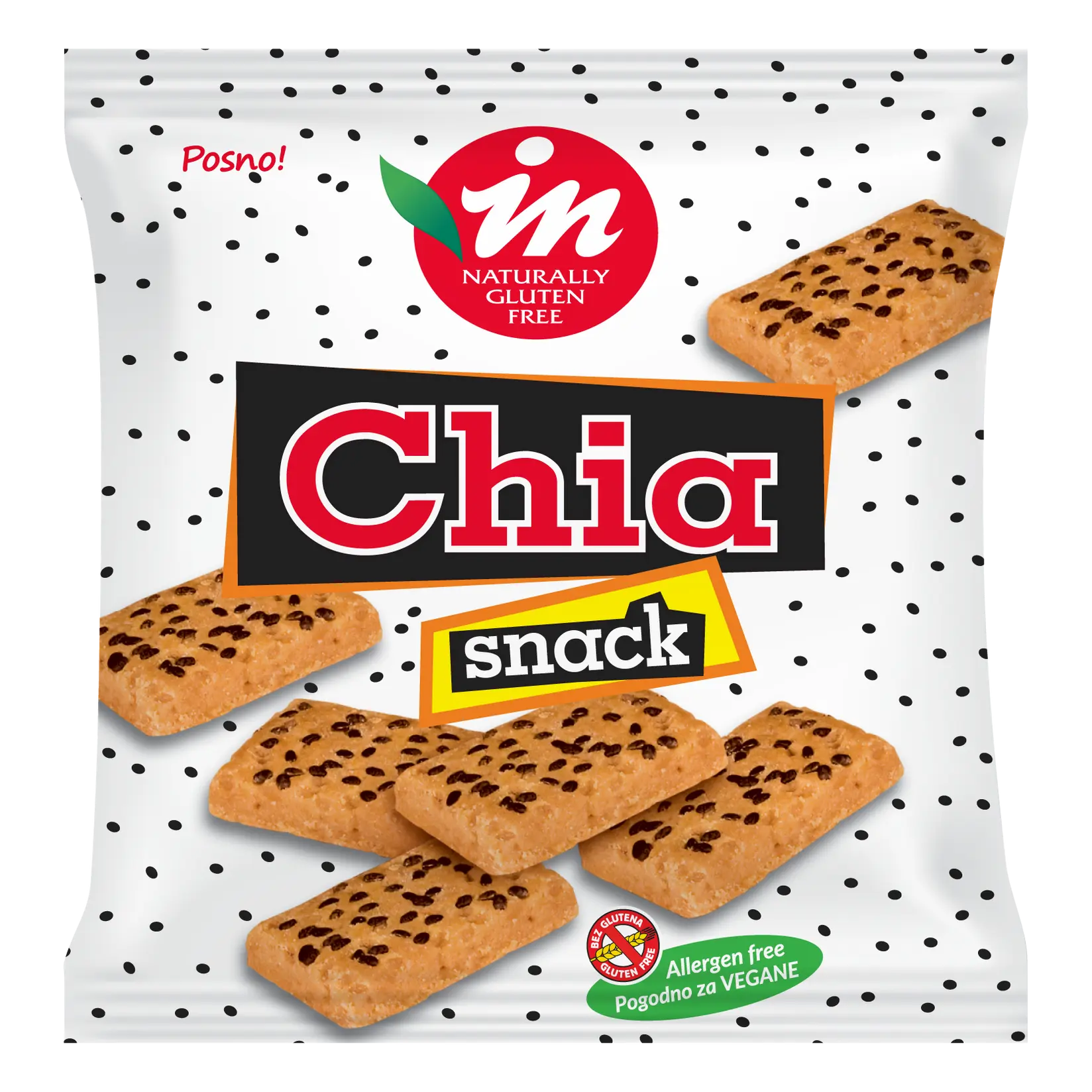 ALEKSANDRIJA Bezglutenski chia snack