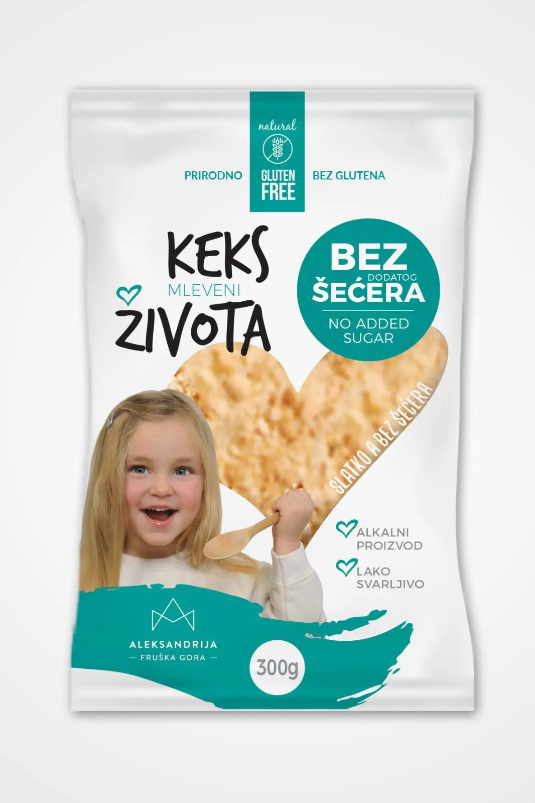 ALEKSANDRIJA Bezglutenski mleveni keks za kolače