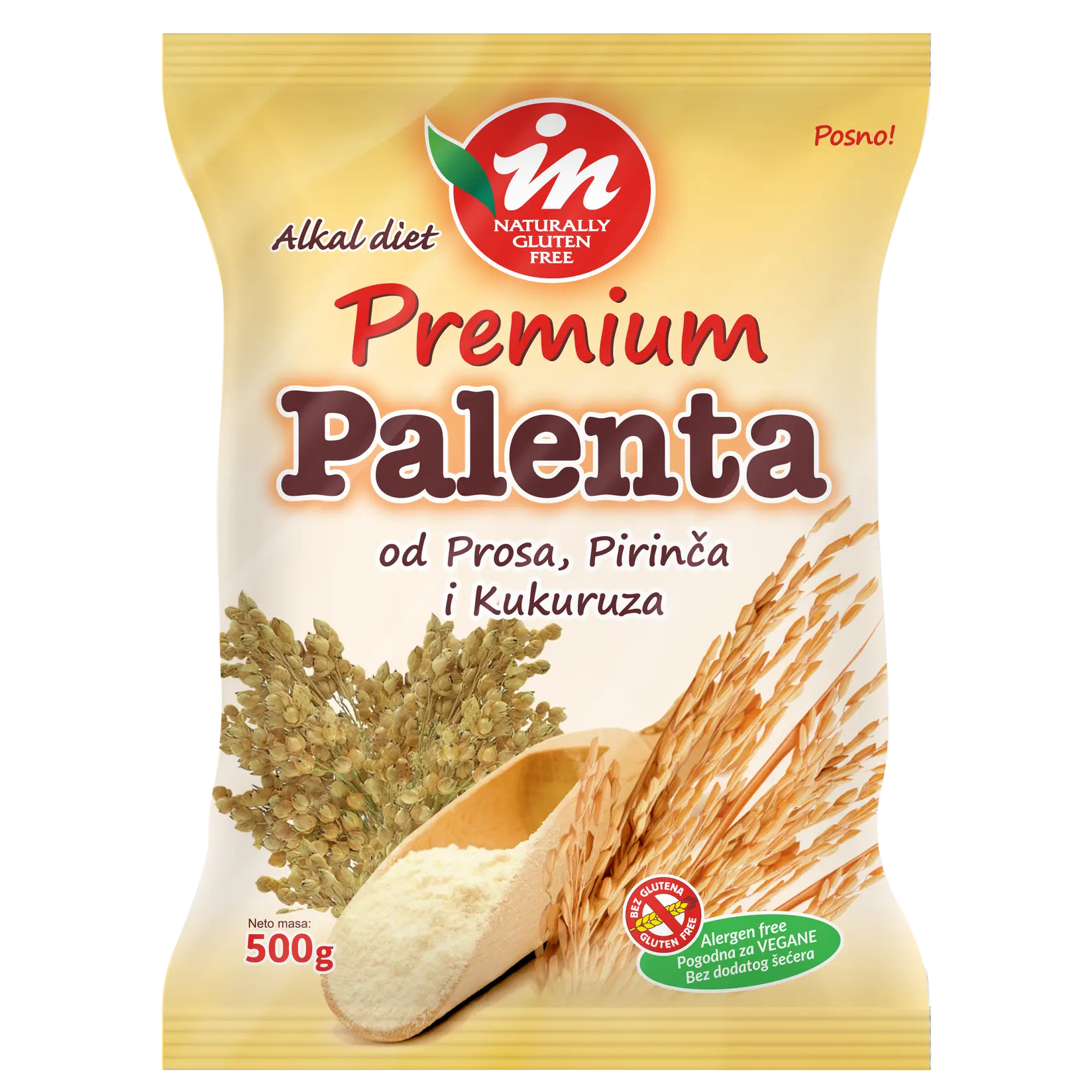 ALEKSANDRIJA Bezglutenska premium palenta od prosa, pirinča i kukuruza