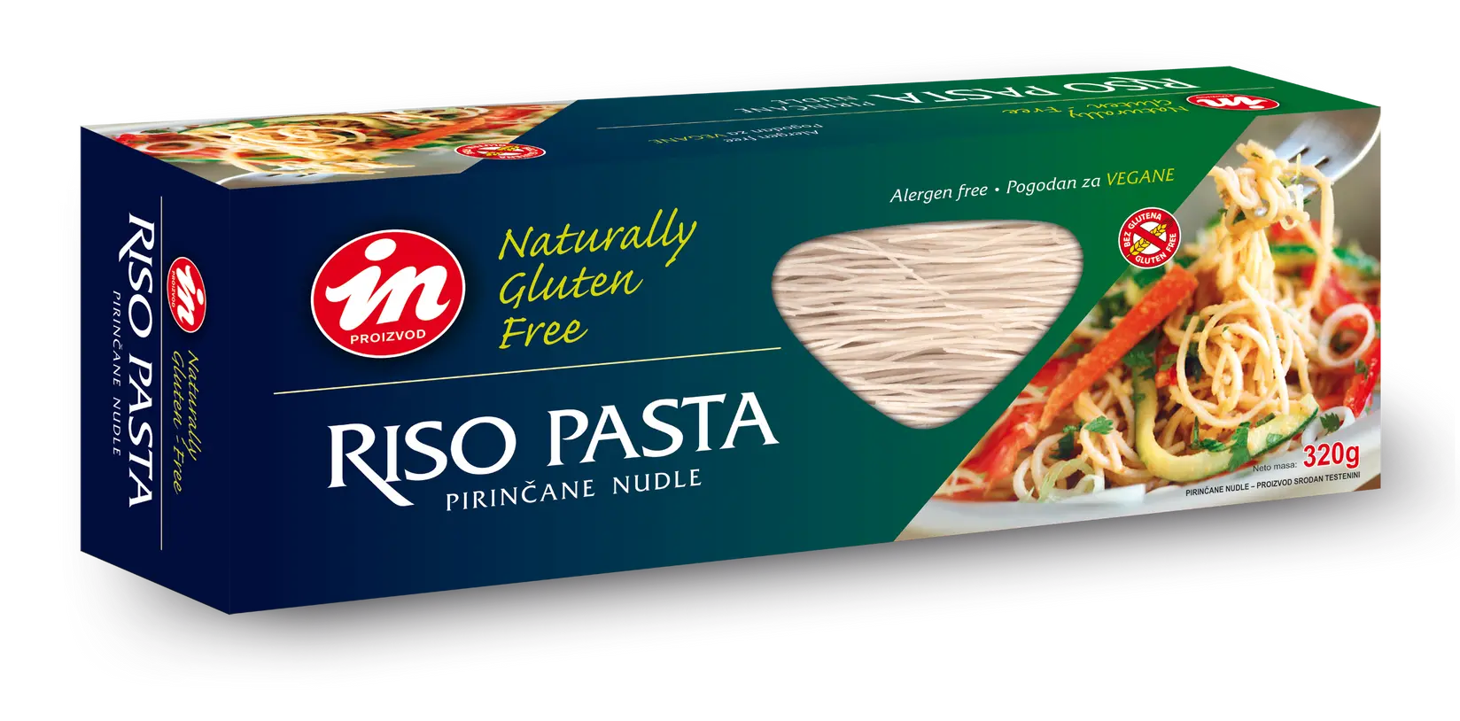 ALEKSANDRIJA Bezglutenske pirinčane nudle Riso pasta