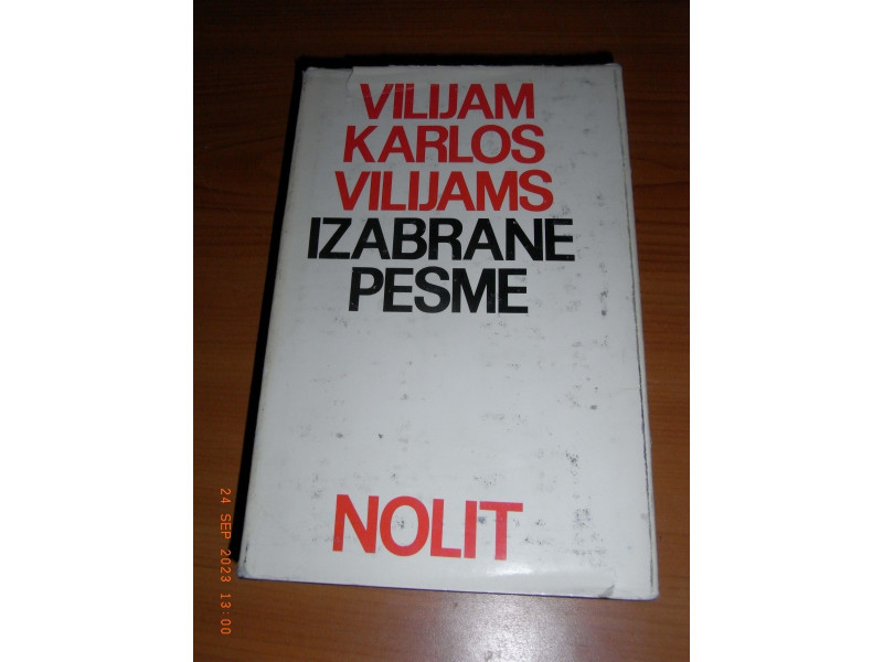 Vilijam Karlos Vilijams-Izabrane pesme.