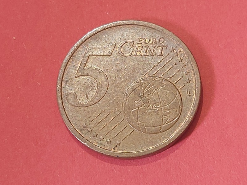 Nemačka - 5 euro cent 2002 god A