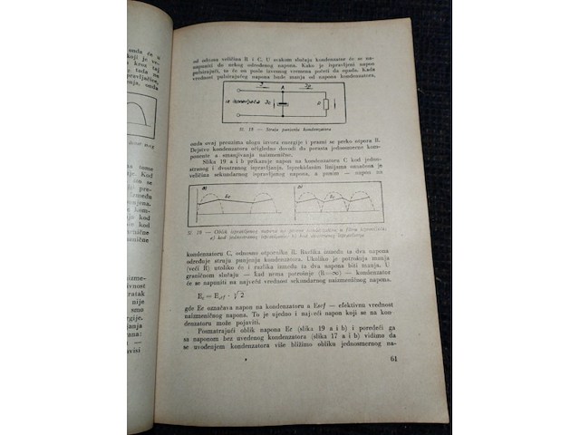 Osnovi prijemne radio tehnike , radioamateri, 1958