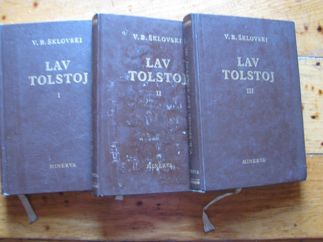 VIKTOR BORISOVIČ ŠKLOVSKI - LAV TOLSTOJ I-III