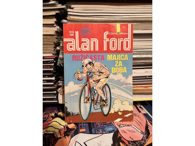 Alan Ford 296 - Ružičasta majica za Boba