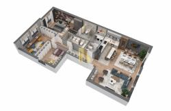4.0 stan u urbanoj vili fantastičnog kvaliteta gradnje i opreme