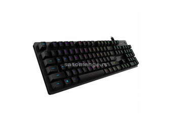 LOGITECH G512 Corded LIGHTSYNC Mechanical Gaming Keyboard - CARBON - US INT'L - USB - LINEAR