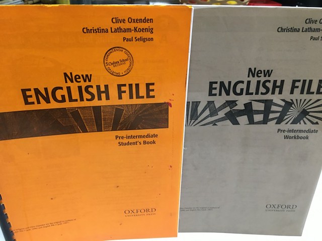 New English file Workbook/Student`s book