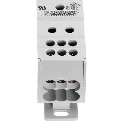 DISTRIBUTIVNI BLOK 160A 1P 1X70/6X16 1746.0 CONTA-CLIP
