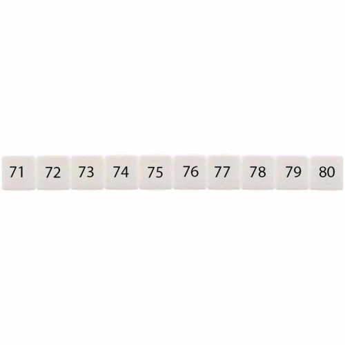 BROJEVI ZA KLEME RK-SB6 71-80 2036.0 CONTA-CLIP