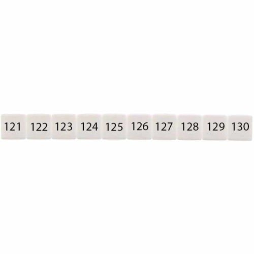 BROJEVI ZA KLEME RK-SB5 121-130 2431.7 CONTA-CLIP