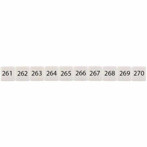BROJEVI ZA KLEME RK-SB5 261-270 2431.7 CONTA-CLIP