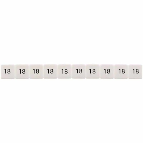 BROJEVI ZA KLEME RK-SB6 18 WH 2102.0018 CONTA-CLIP