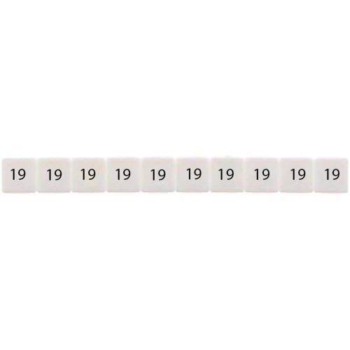 BROJEVI ZA KLEME RK-SB6 19 WH 2102.0019 CONTA-CLIP