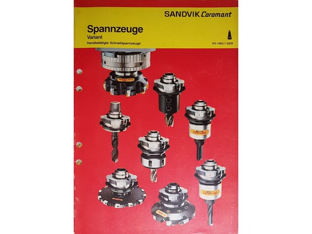 Katalog Alata Za Hvatanje `SANDVIK` Sweden